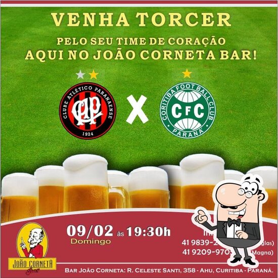 João Corneta Bar, Curitiba - Menu do restaurante, preços e opiniões