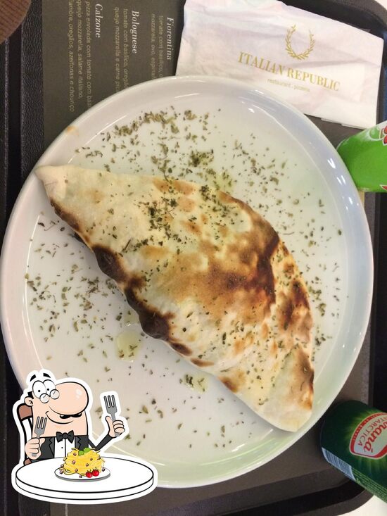 Menu em Italian Republic, Coimbra, Av. José Bonifácio de Andrade e Silva 1