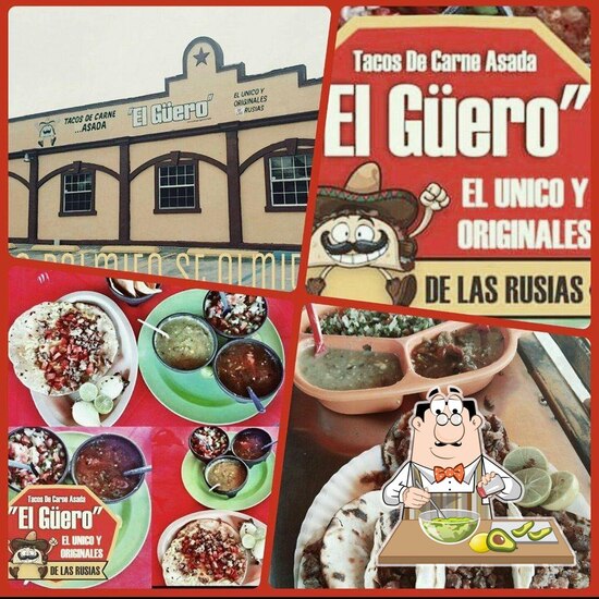 Menu at Tacos De Carne Asada "El Guero" restaurant, Olmito
