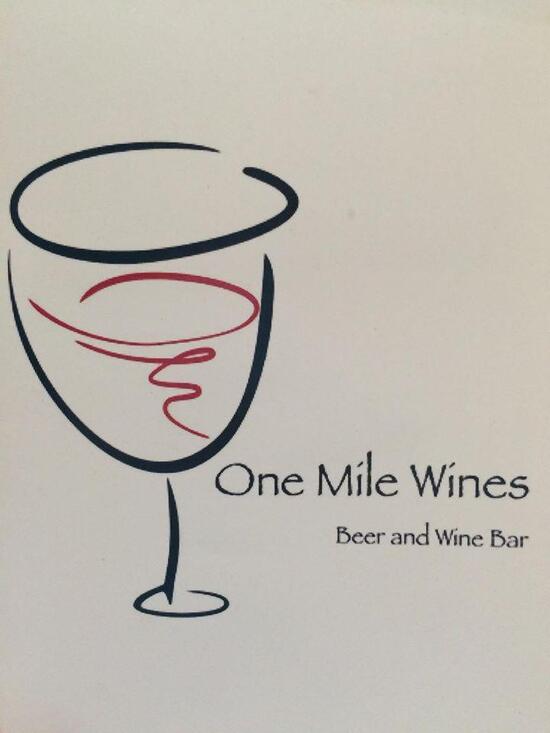 Menu at One Mile Wines pub & bar, Chico