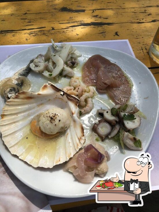Speisekarte von Trattoria Ai Ciodi restaurant, Italien, Loc Anfora di Grado