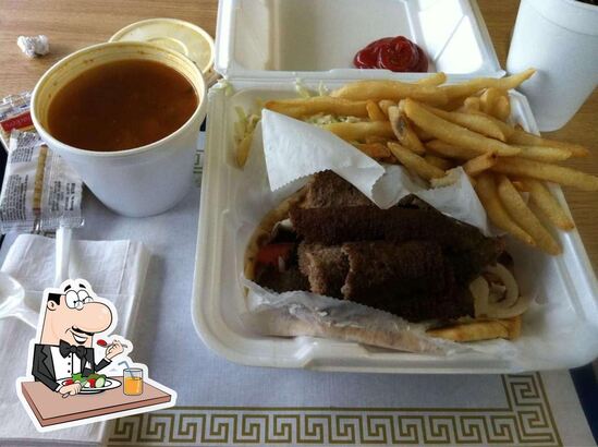 Menu at Gyro House restaurant, Elyria