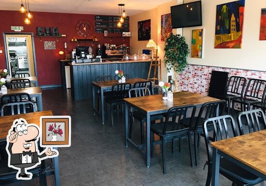 Menu at Café Rustica cafe, Lutterworth