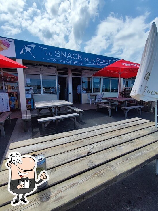LE SNACK DE LA PLAGE, Coudeville-sur-Mer - Menu du restaurant, prix et avis