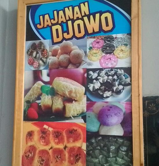Menu at Jajanan Djowo cafe, Pasuruan