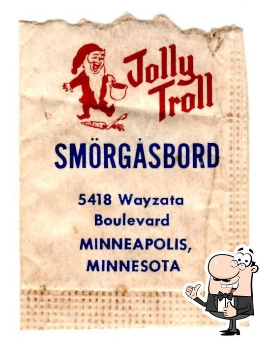 Menu at Jolly Troll Smorgasbord Golden Valley MN restaurant, Golden Valley