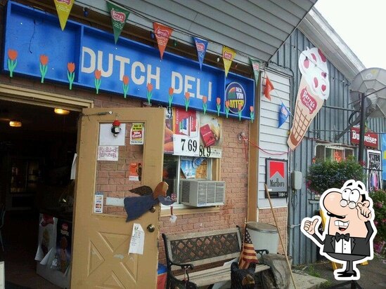 Menu at dutch deli cafe, Meridale