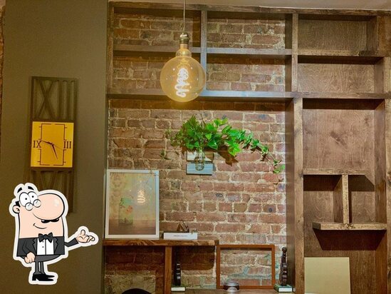 Menu at Brew Memories cafe, New York City