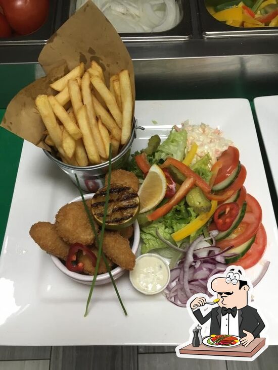 Carta de Billingsgate Cafe, Londres, Billingsgate Market