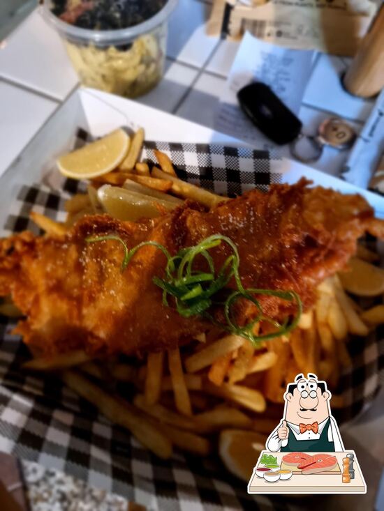 Menu at Nobby's Fisho restaurant, Mermaid Beach