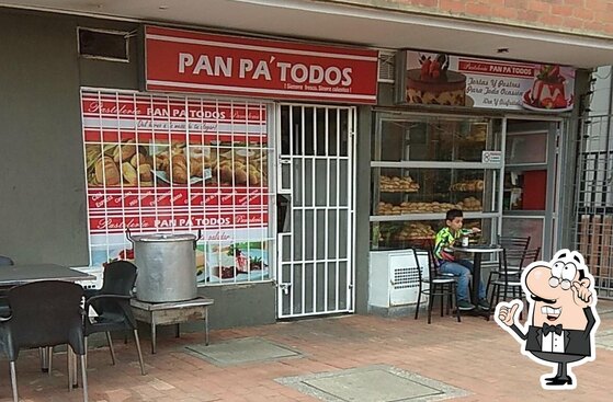 Menu at Pan pa'Todos, Bogotá
