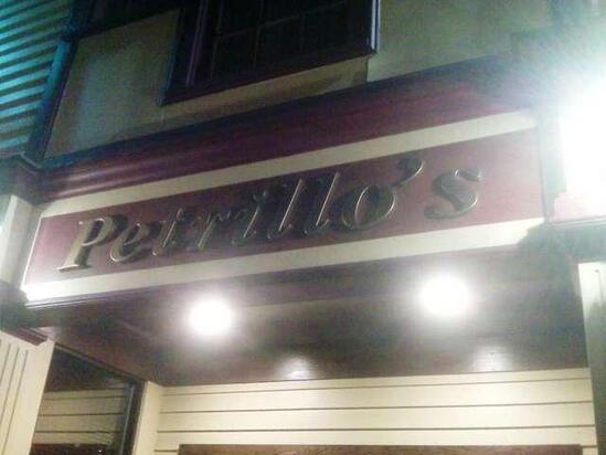 Menu at Petrillo's Italian Kitchen restaurant, Peabody