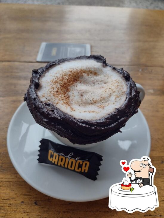 Menu em Café Carioca, Petrópolis