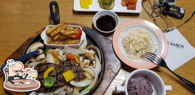 Menu at The Ranch restaurant, Bucheon-si