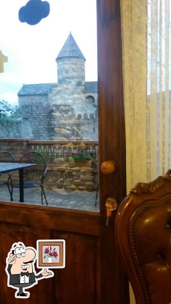 Menu at Ornament Express cafe, Mtskheta