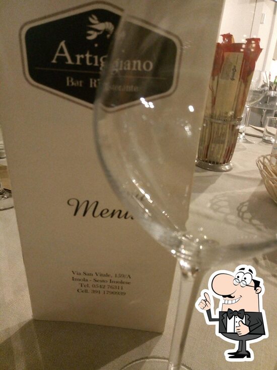 Menu da Artigiano ristorante, Sesto Imolese