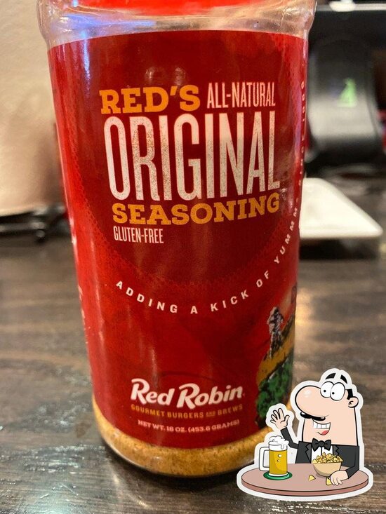 Menu at Red Robin Gourmet Burgers and Brews restaurant, Coeur d'Alene