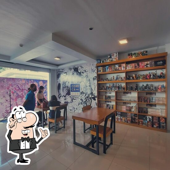 Menu at Comics Cafe (Comica), Davao City