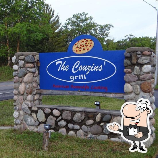 Menu at The Couzins Grill restaurant, Hubbard Lake