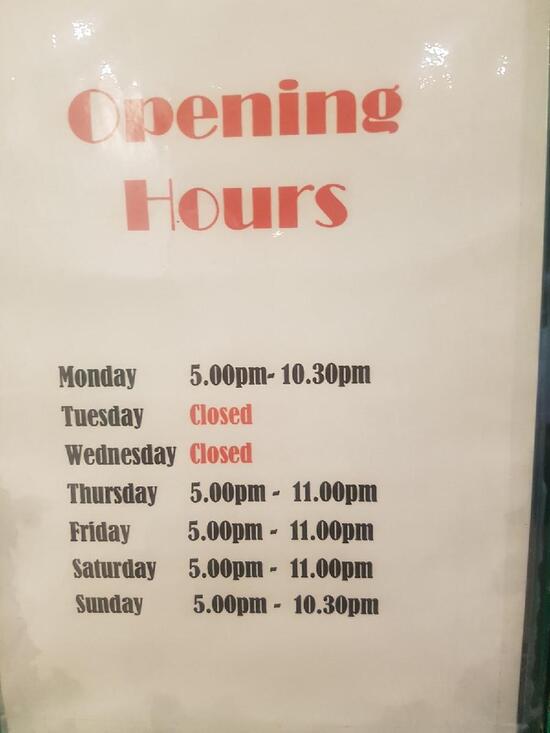 East One Takeaway, 732 Ecclesall Rd in Sheffield - Restaurant menu and ...