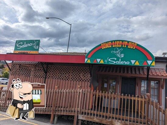 Menu at El Salero restaurant, Helena