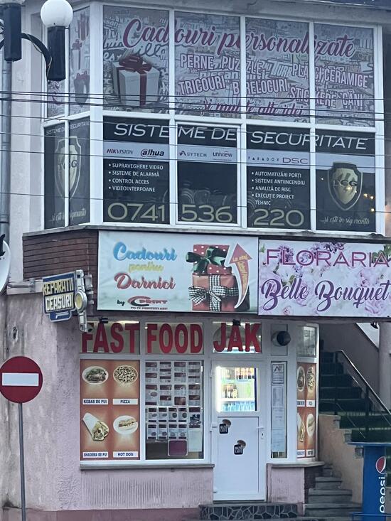 Speisekarte von Fast food Jak, Dorohoi