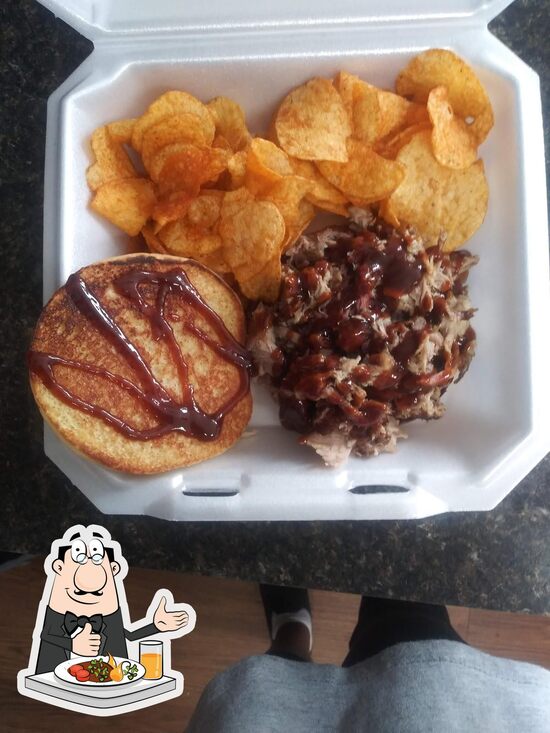 Menu at Rollin smoke bbq, Johnson City, 715 W Walnut St