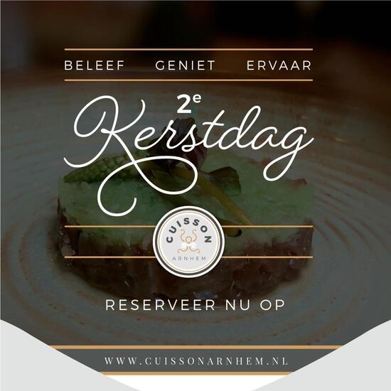 Speisekarte von Cuisson Arnhem, Arnheim
