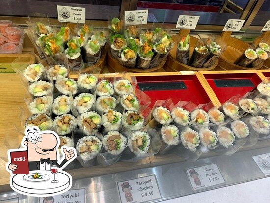 Menu at World Sushi restaurant, Singleton