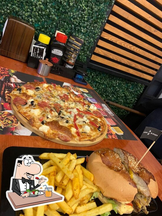 Menu at Patron Pizza & Burger, Trabzon