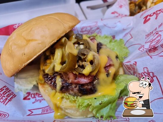 Menu at Zarks Burgers SM City Valenzuela restaurant, Valenzuela
