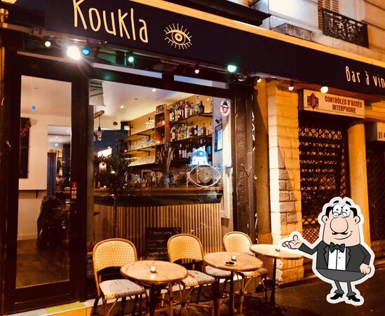 Menu au Koukla restaurant, Paris, 40 Rue Jacques Louvel-Tessier