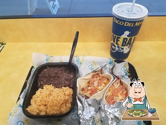 Menu at Taco Del Mar fast food, Shoreline