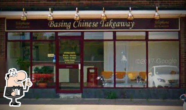 Menu at Basing Take Away fast food, Basingstoke