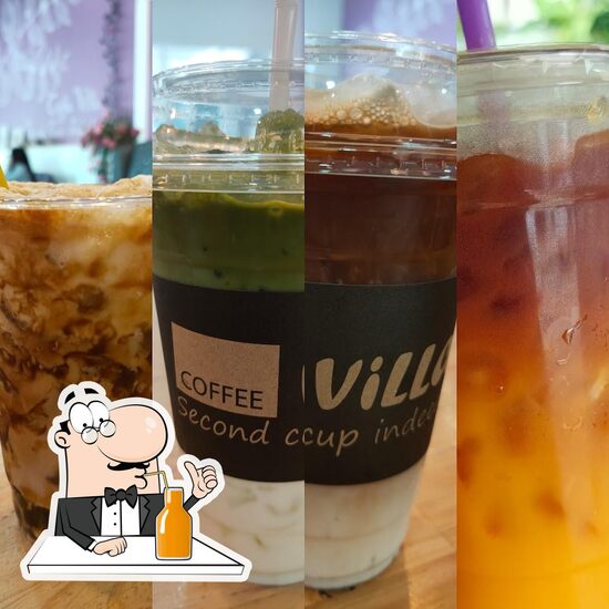 Menu at Coffee ViLLa cafe, Nonthaburi