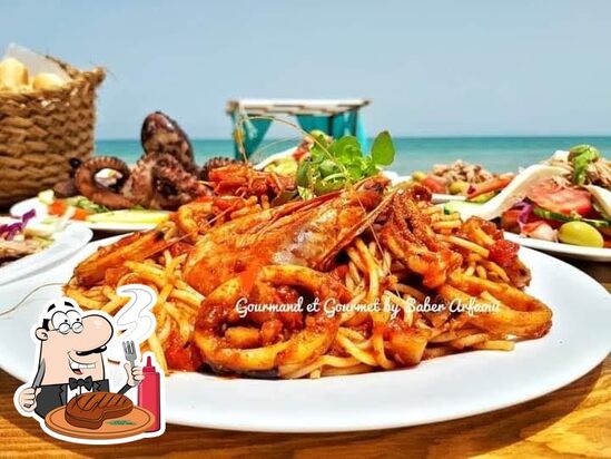 Carta del restaurante La Casa Coco Beach, Ghar al Milh