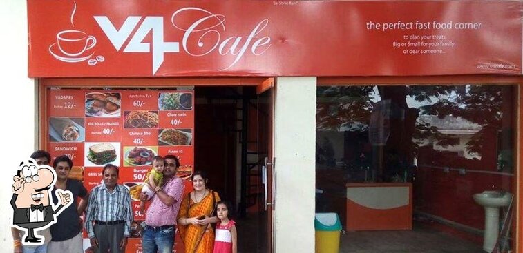 Menu at V4 Cafe, Rajsamand