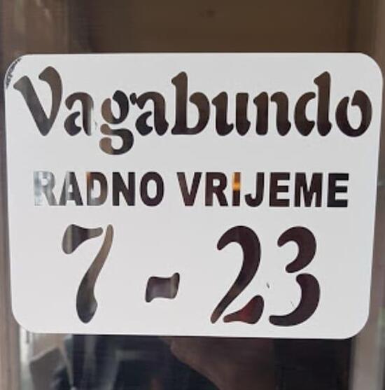 Menu at Vagabundo Cafe Restoran, Podlugovi