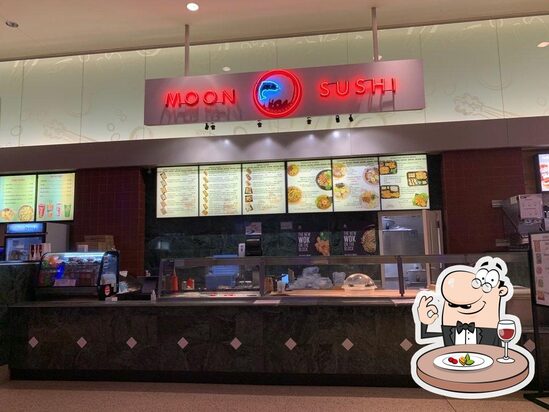 Menu at M O O N S U S H I (Sushi, Ramen, Teriyaki/ Hibachi Express ...