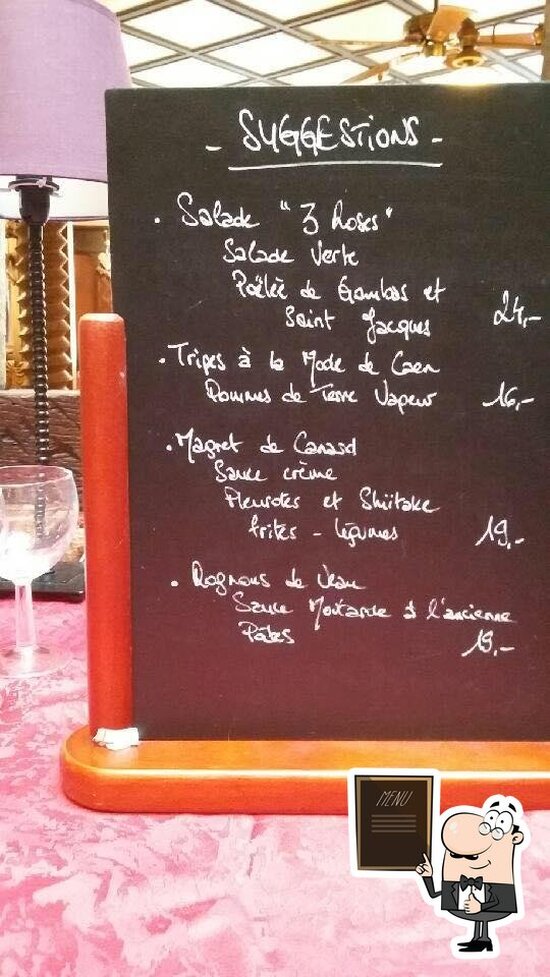 Menu at Restaurant Aux 3 Roses, Epfig