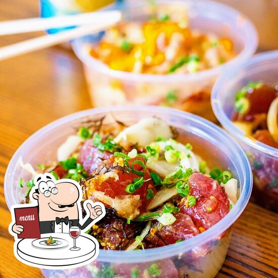 Restaurante Off the Hook Poke Market, Honolulu - Carta del restaurante ...