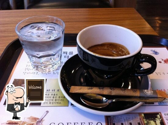 Menu at COFFEE O cafe, Busan