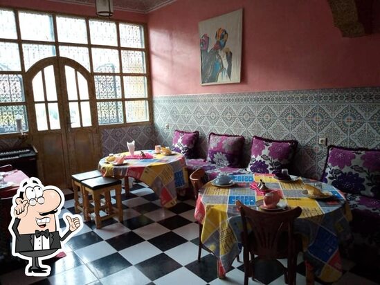 Menu at Dar aicha restaurant, Tinghir