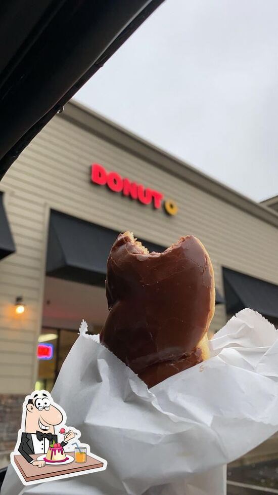 Menu at Donut Heaven, Sacramento