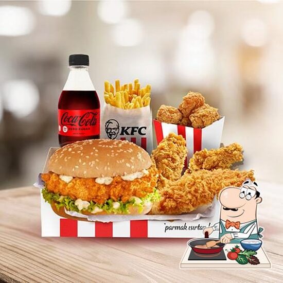 Menu at KFC, Ankara, Prof. Dr. Necmettin Erbakan Cd No: 10
