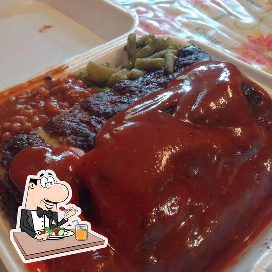 Menu at Adam's Rib Barbecue, Eaton