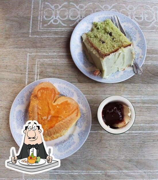 Menu at Proper Tea cafe, Manchester