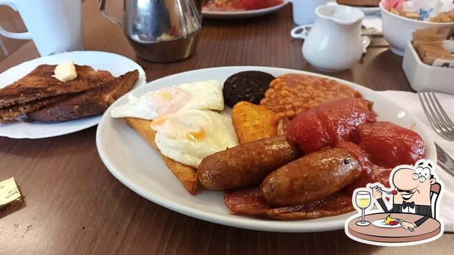 Menu at Whilton Cafe, England