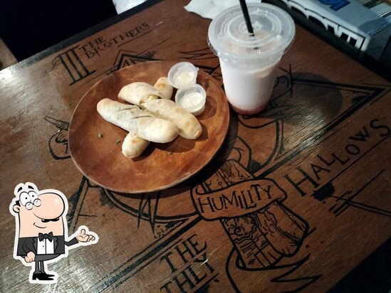 Menu at Marauder's Brew Cafe, Baguio