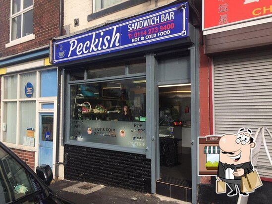Menu at Peckish cafe, Halifax